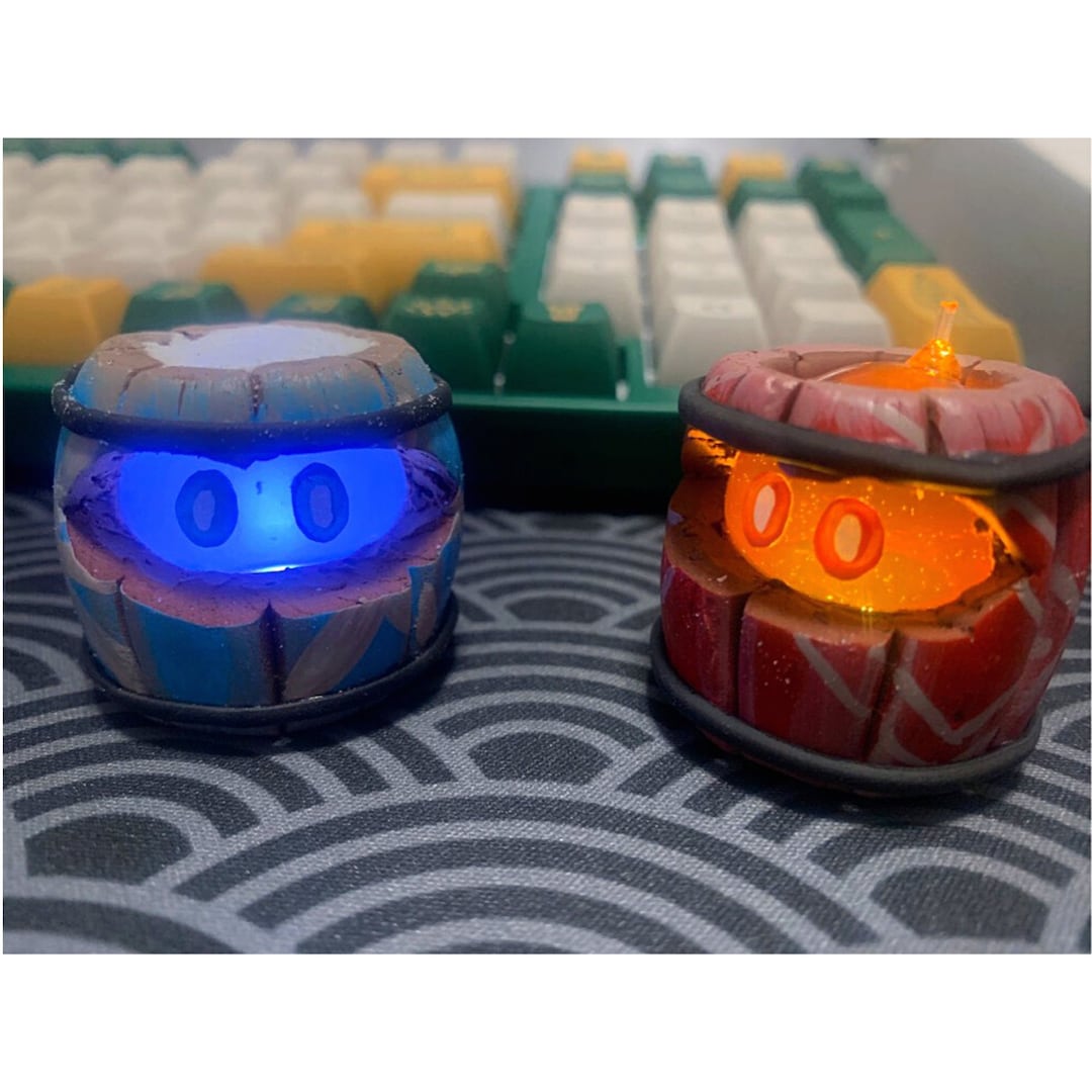 Genshin Impact Night Light, Genshin Impact Slime Desk Lamp, Handmade ...