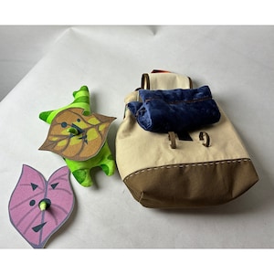 The Legend of Zelda Korok Backpack, Handmade Backpack With Korok Doll ...