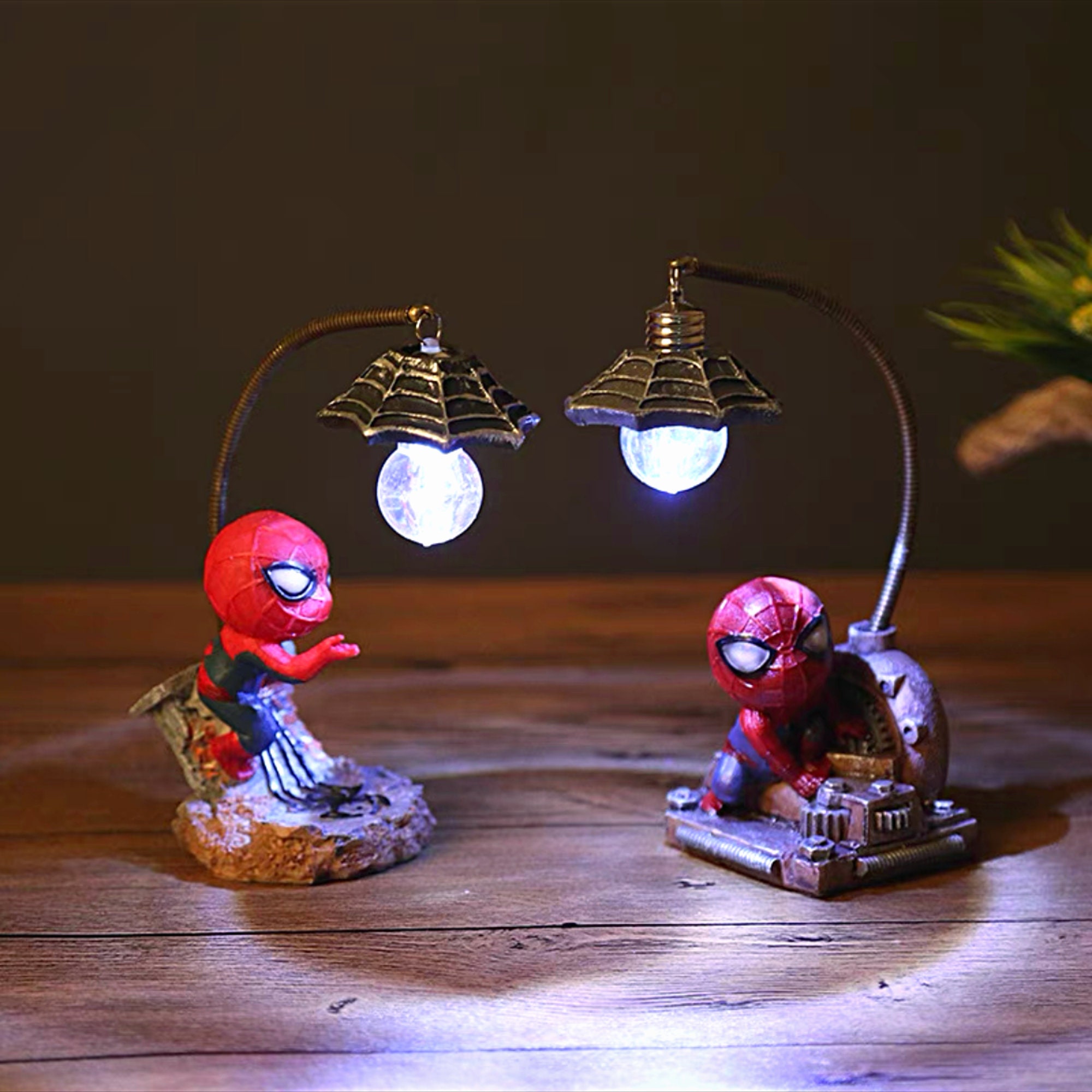 Spider Man Night Lights Spider-man Table Lamp Spider-man - Etsy Canada