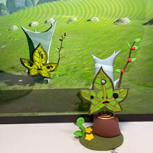 The Legend of Zelda Korok Yahaha Clay Decoration, Handmade Kawaii Korok ...