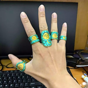 The Legend of Zelda Ultrahand Rings, Zelda Link Cosplay Accessories ...