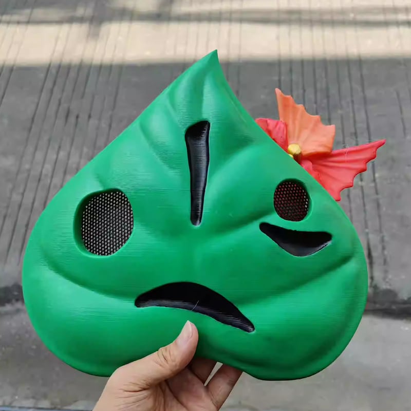 3d Printed Korok Mask - Etsy