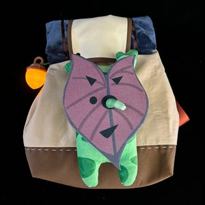 The Legend of Zelda Korok Backpack, Handmade Backpack With Korok Doll ...
