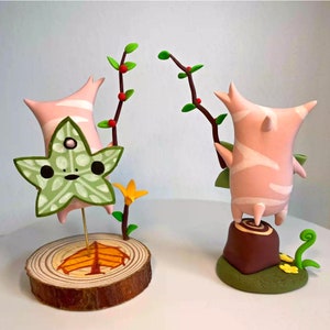 The Legend of Zelda Korok Yahaha Clay Decoration, Handmade Kawaii Korok ...