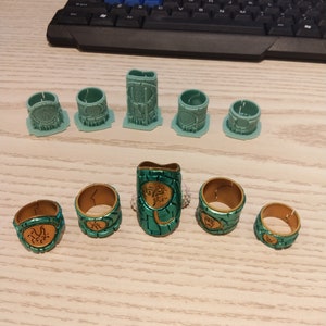 The Legend of Zelda Ultrahand Rings, Zelda Link Cosplay Accessories ...
