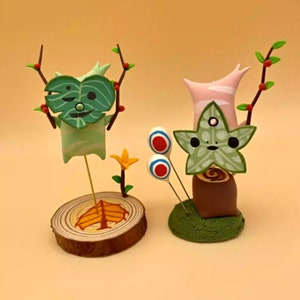 The Legend of Zelda Korok Yahaha Clay Decoration, Handmade Kawaii Korok ...