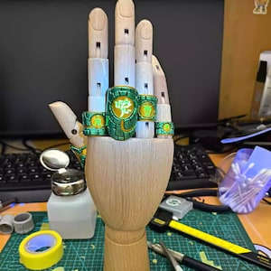 The Legend of Zelda Ultrahand Rings, Zelda Link Cosplay Accessories ...