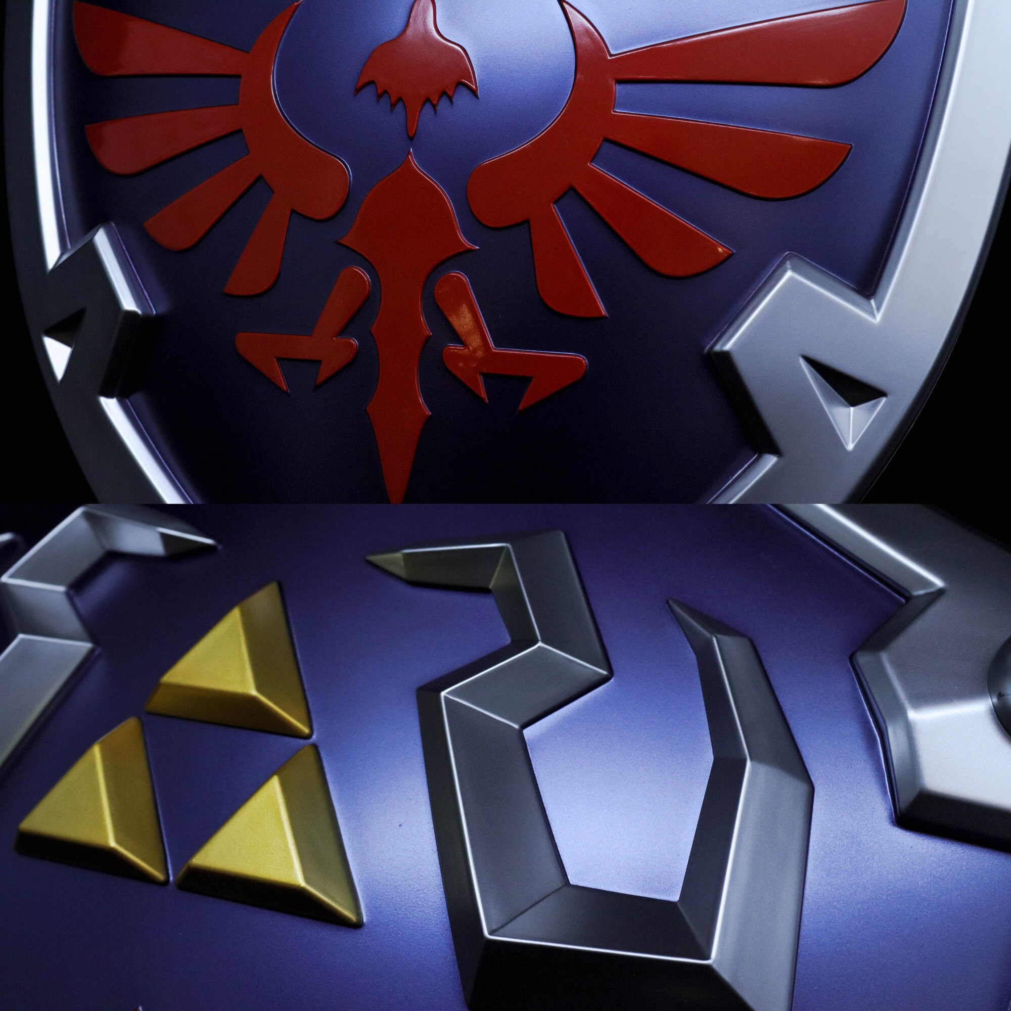 The Legend of Zelda 1:1 Game Hylian Shield Cosplay Kingdom of Tears ...
