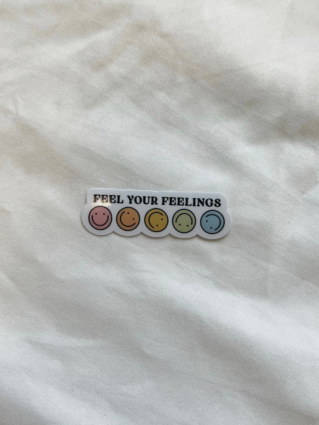 Feel Your Feelings Sticker, Mental Health , Positivity Sticker, Water ...