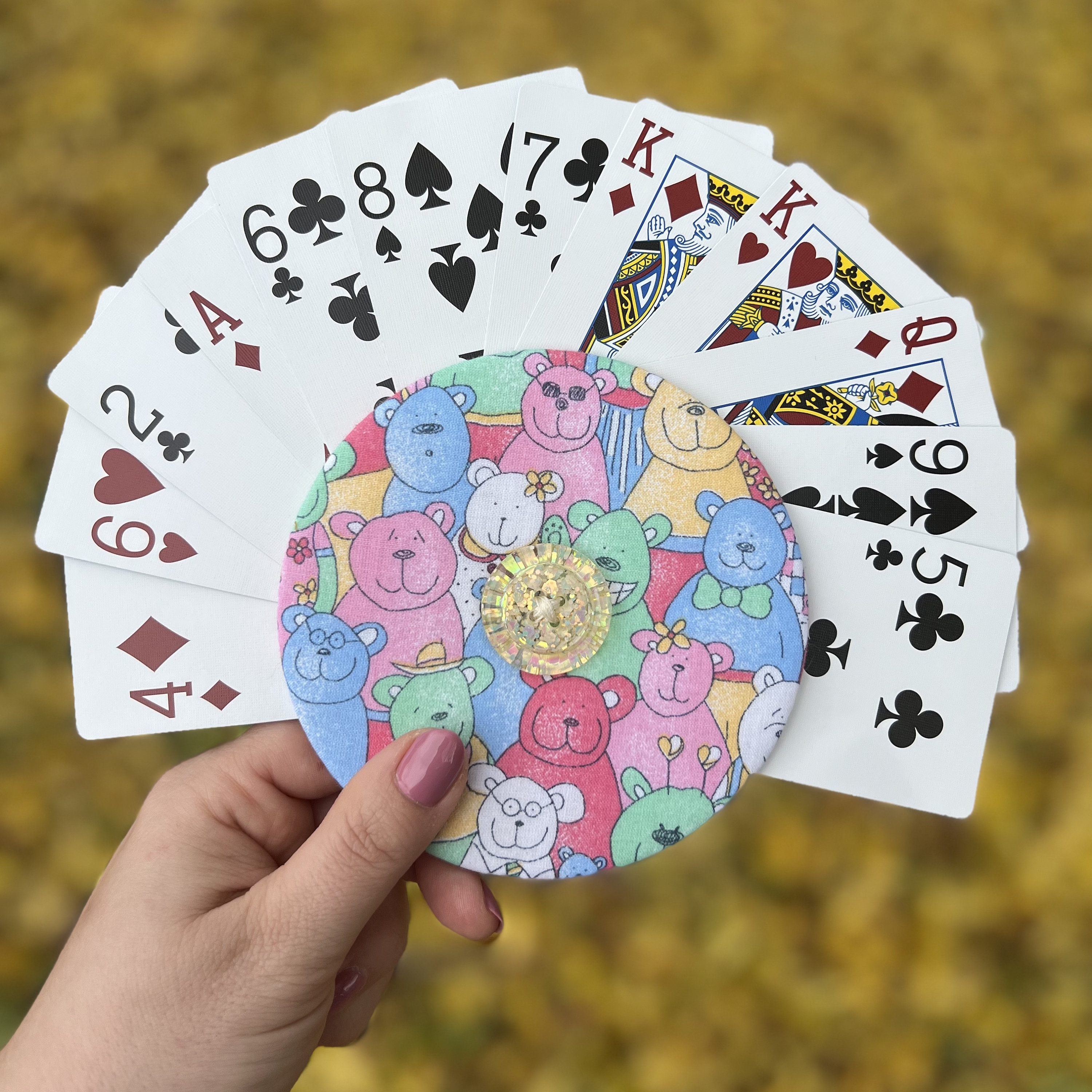 Card Holder, Playing Card Holder, Card Helper, Family Game Night Card ...