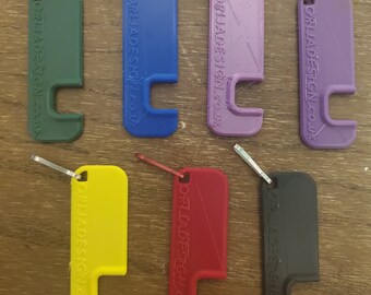 3d Printed Keychain Phone Stand - Etsy