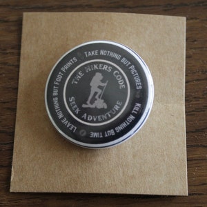 The Hiking Code Adventure Pin Hikers Code - Etsy
