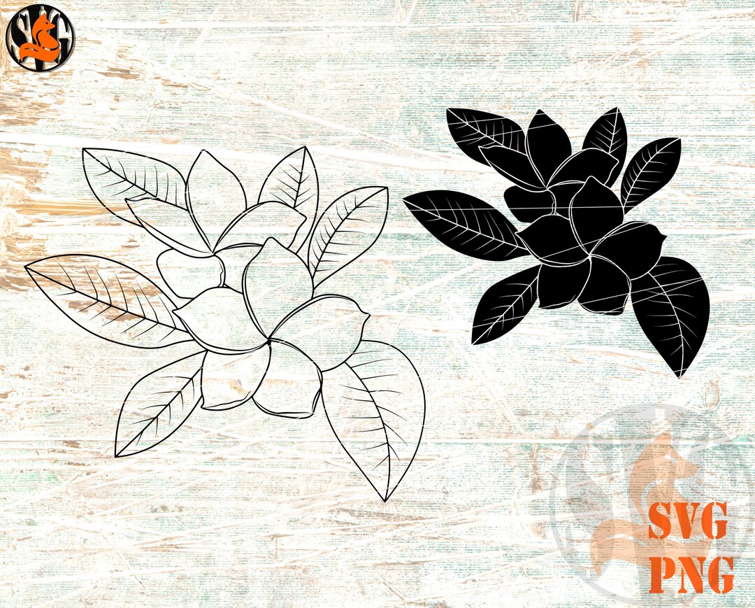 Plumeria Flower SVG Hand Drawn Tropical Floral Bouquet SVG - Etsy