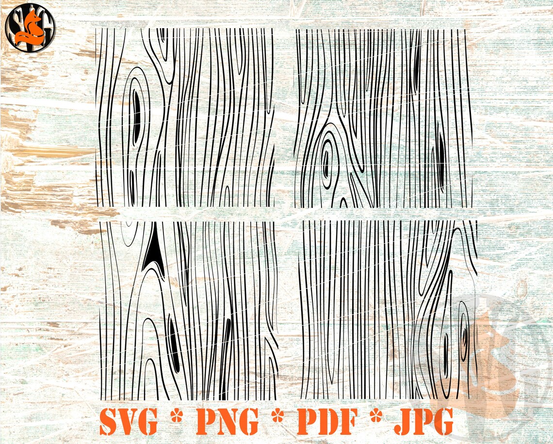Wood Grain SVG, Thin Wood Texture Svg, Wood Grain Template Svg, Tree ...