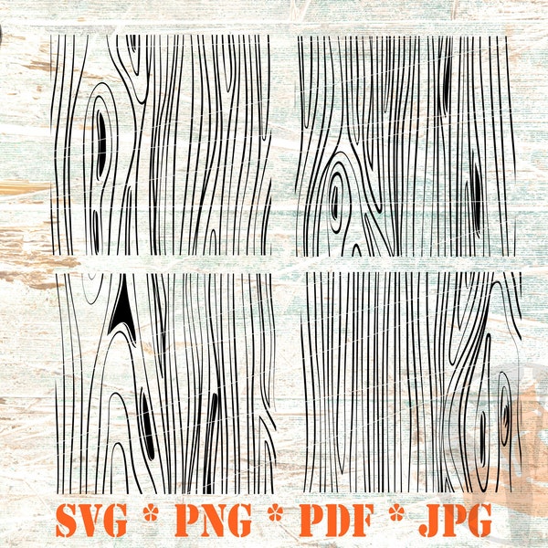 Wood Grain Print - Etsy