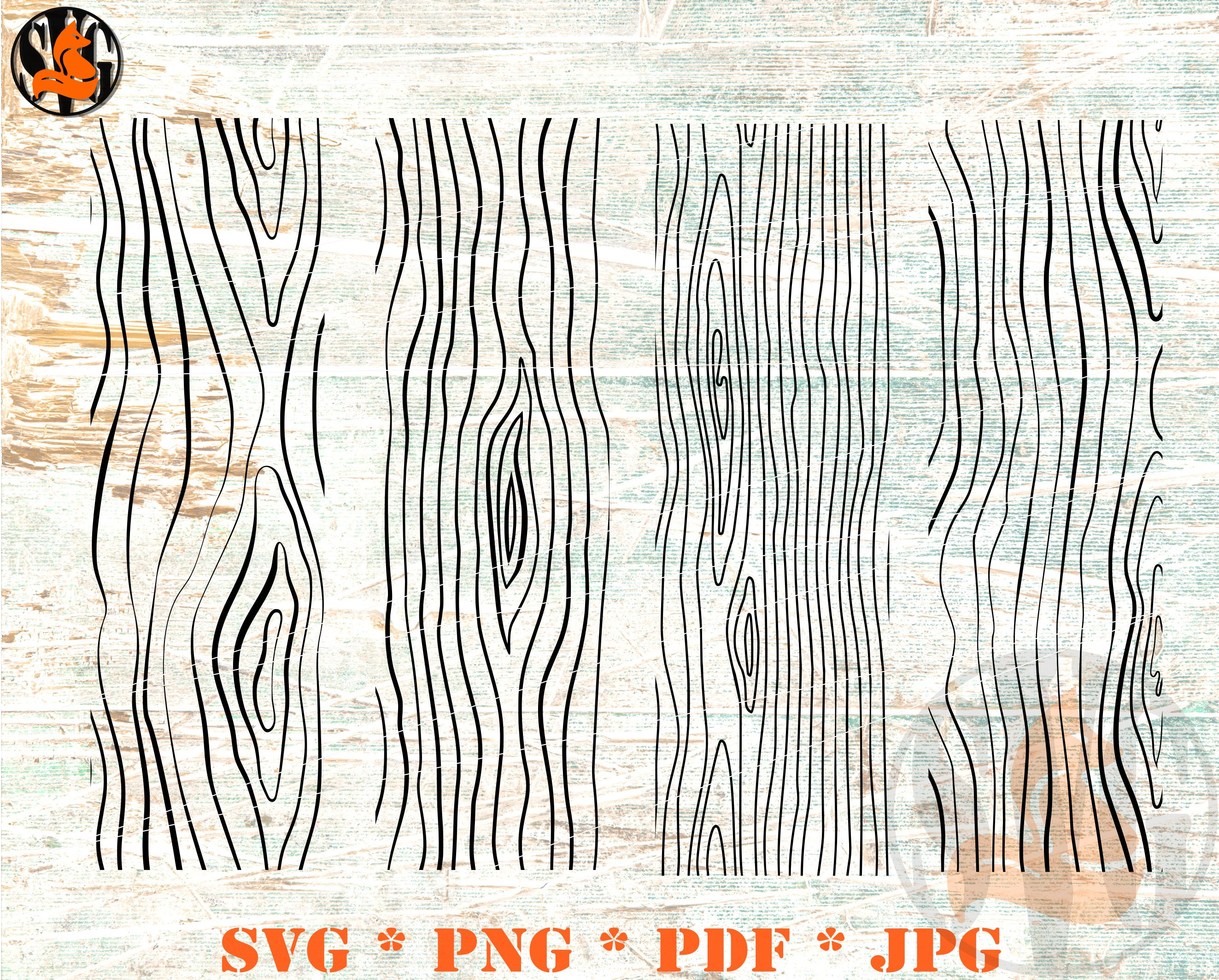 Wood Grain Plank SVG, Wood Texture Svg, Wood Grain Template Svg, Tree ...