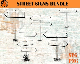 Direction Sign - Etsy