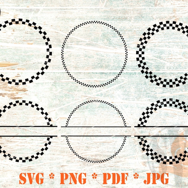 Circle Frame Svg - Etsy