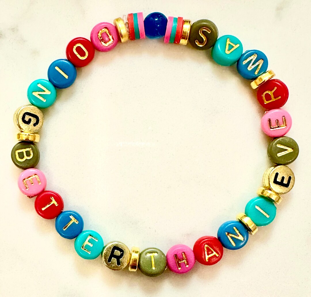 Taylor Swift Friendship Bracelet doing Better Than I Ever Was B TS Eras ...