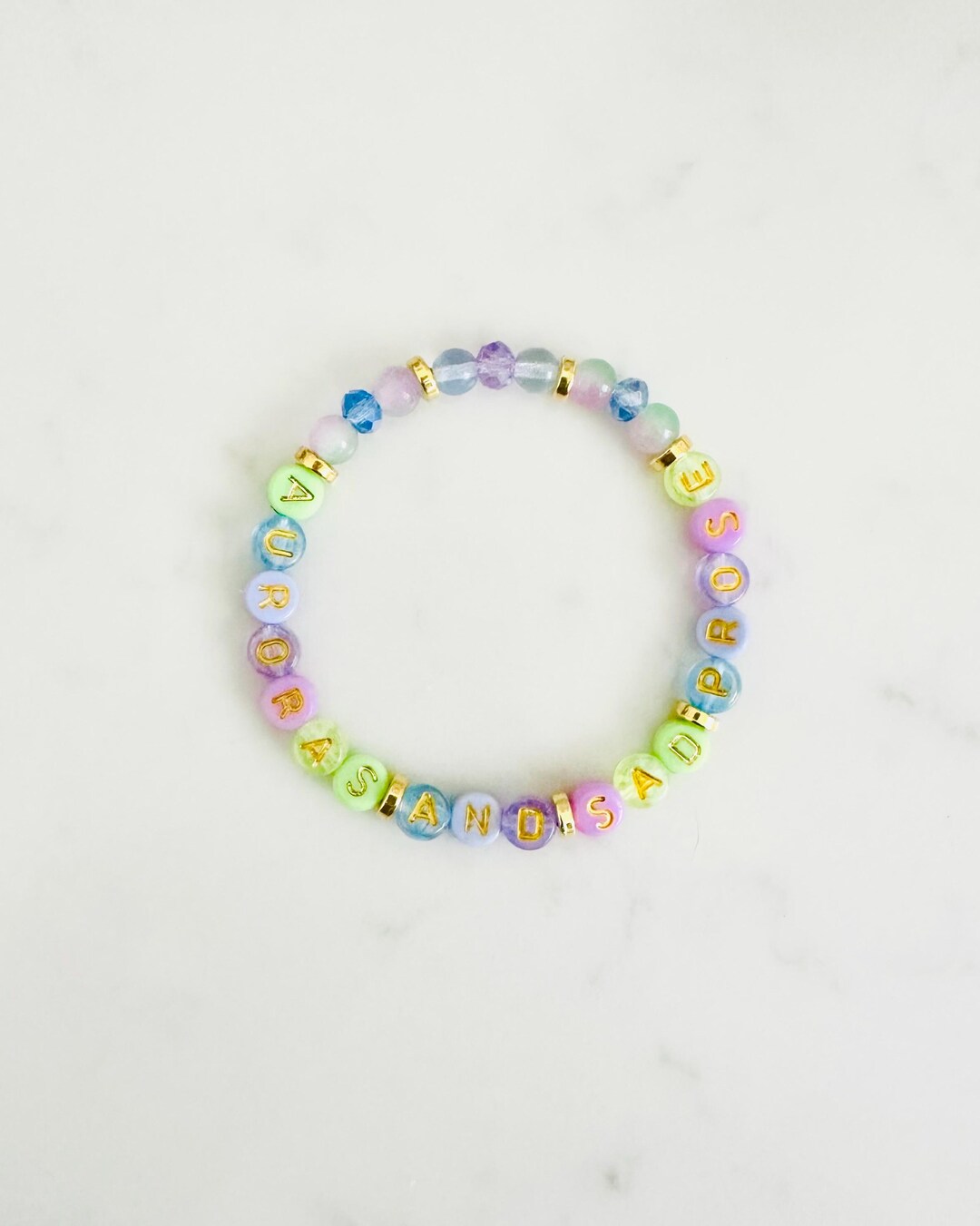 Auroras and Sad Prose Lyric Friendship Bracelet Taylor Eras Tour Merch ...