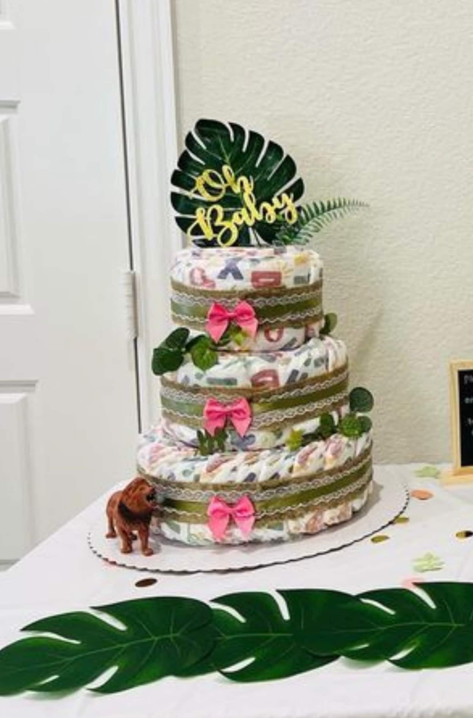 Customizable Diaper Cake Based on Your Theme! - Etsy