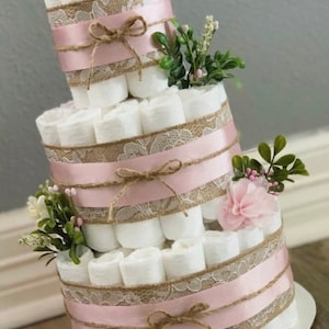Customizable Diaper Cake Based on Your Theme! - Etsy