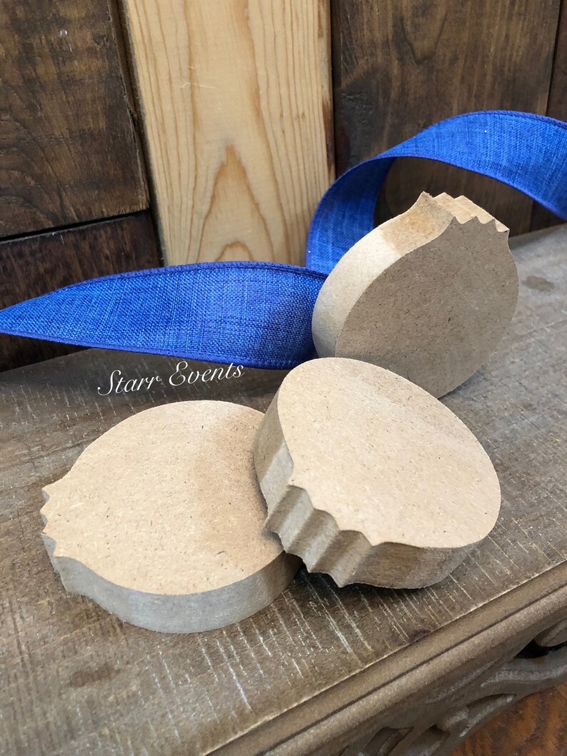 Blueberry Cutouts. DIY Set of 3 Unfinished Blueberries Tier Tray ...