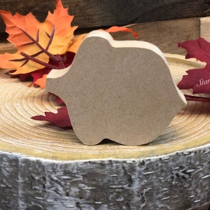 Acorn Cut Outs. Fall Decor. DIY Unfinished Acorns. Unfinished Acorn ...
