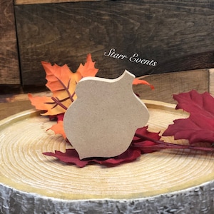 Acorn Cut Outs. Fall Decor. DIY Unfinished Acorns. Unfinished Acorn ...