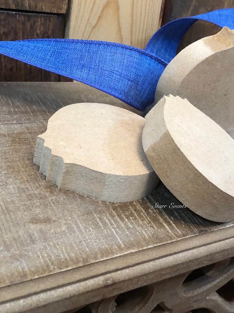 Blueberry Cutouts. DIY Set of 3 Unfinished Blueberries Tier Tray ...