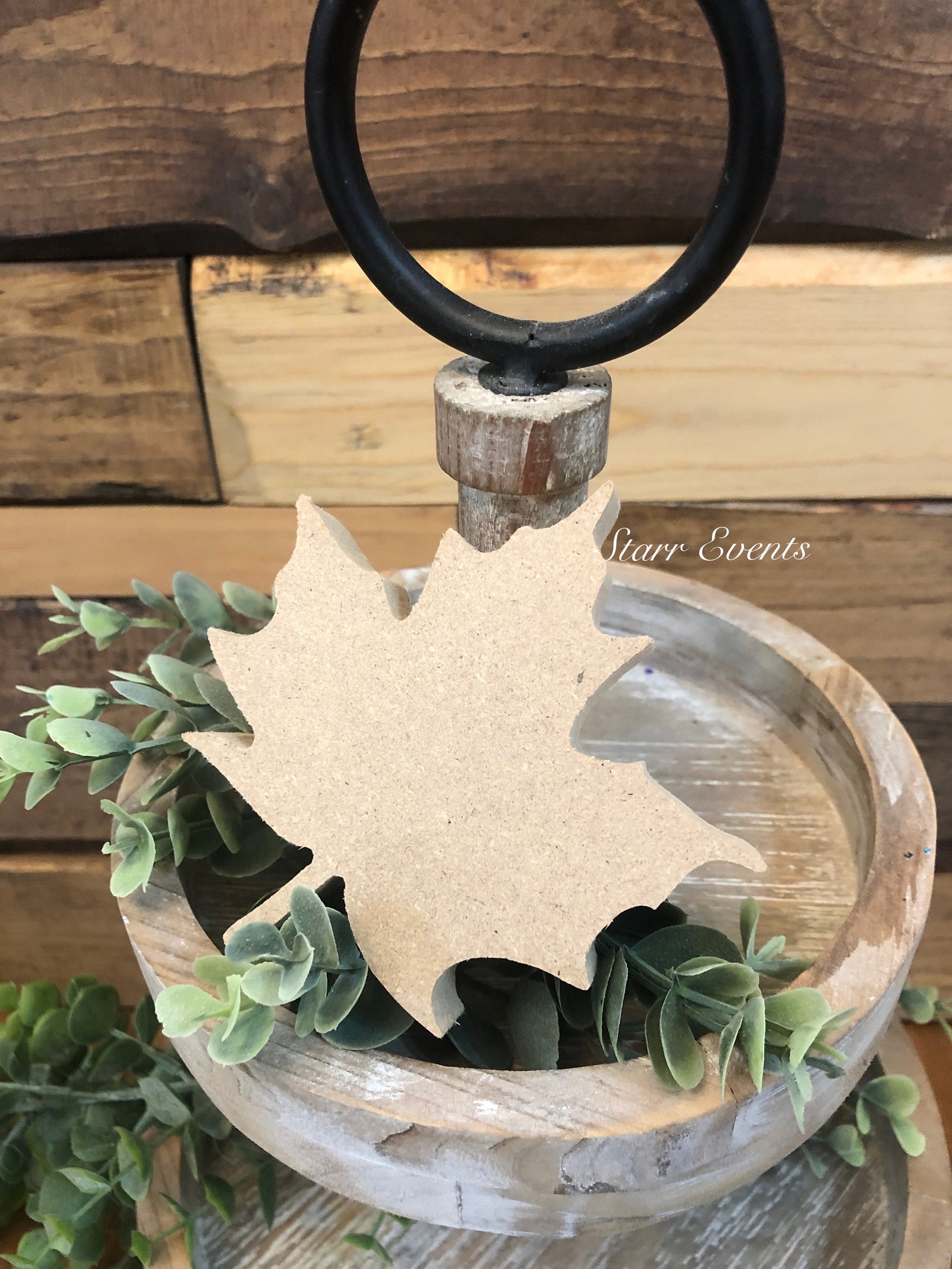 Set of 3 Mixed Fall Leaf Cut Outs. Fall Decor. DIY Unfinished Leaves ...