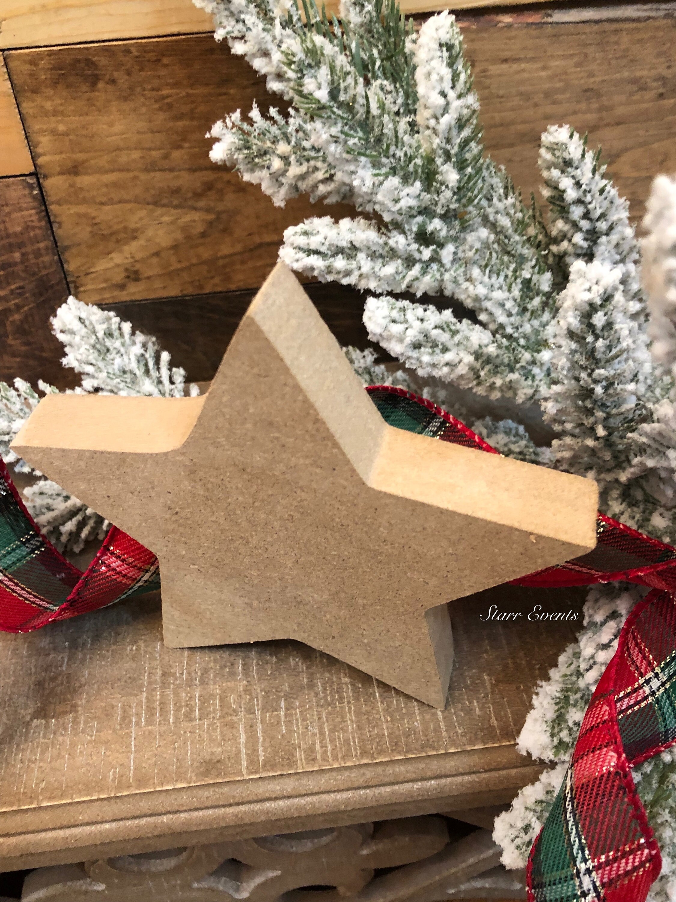 Star Cutouts. Christmas Cutouts. Christmas Decorating. Unpainted Stars ...