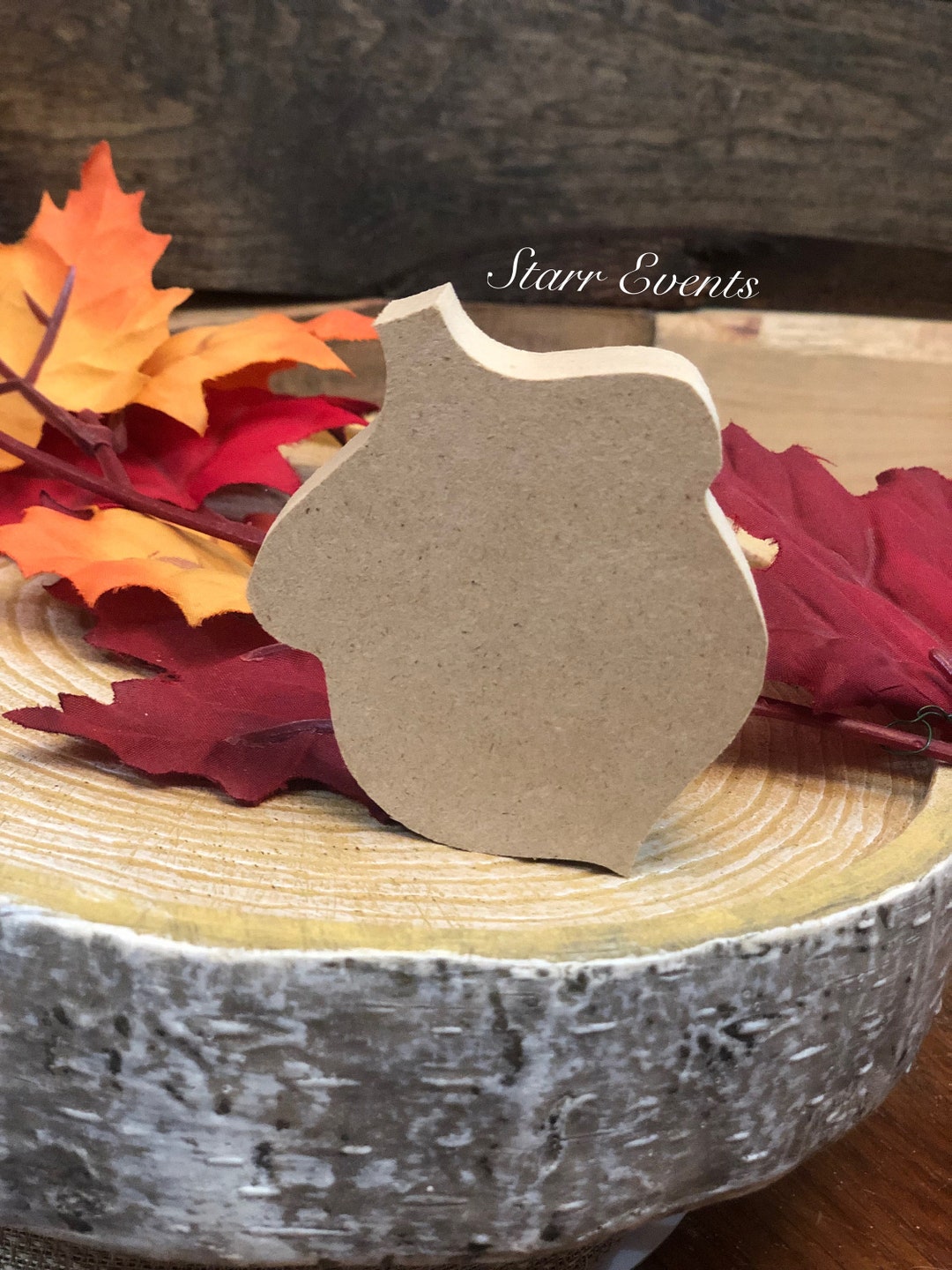 Acorn Cut Outs. Fall Decor. DIY Unfinished Acorns. Unfinished Acorn ...