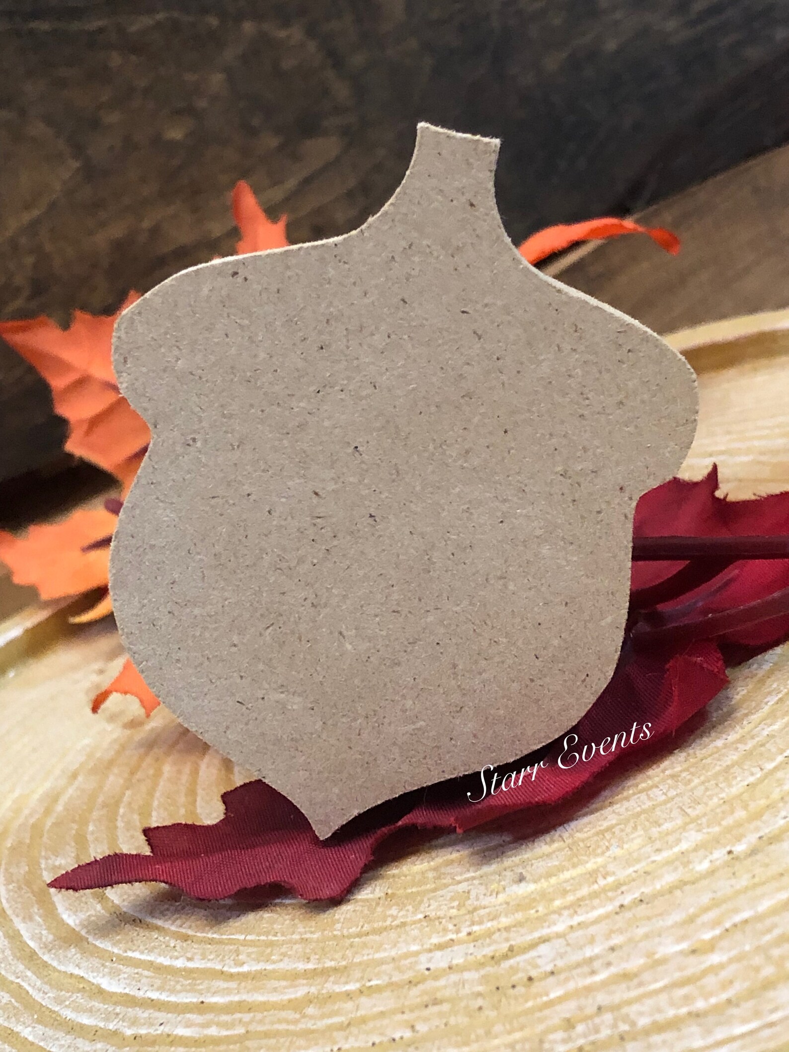 Acorn Cut Outs. Fall Decor. DIY Unfinished Acorns. Unfinished Acorn ...