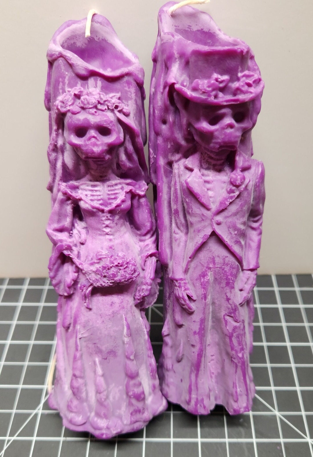 Corpse Bride and Groom Beeswax Candles - Etsy