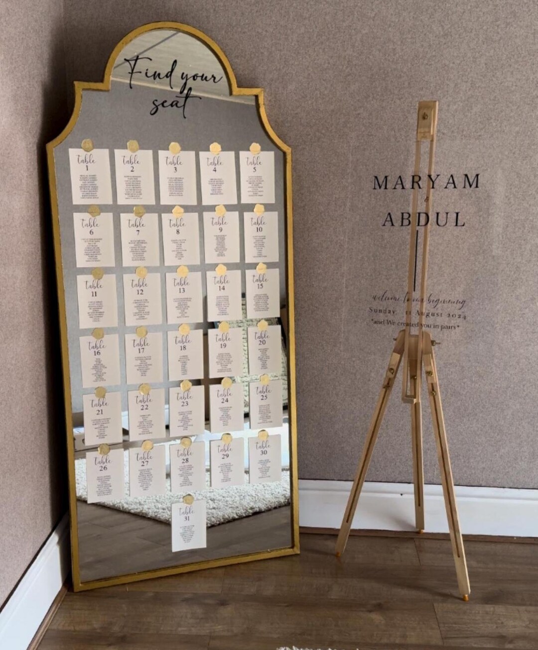 Welcome Wedding Sign Seating Charts Menu Cards Favour Cards - Etsy