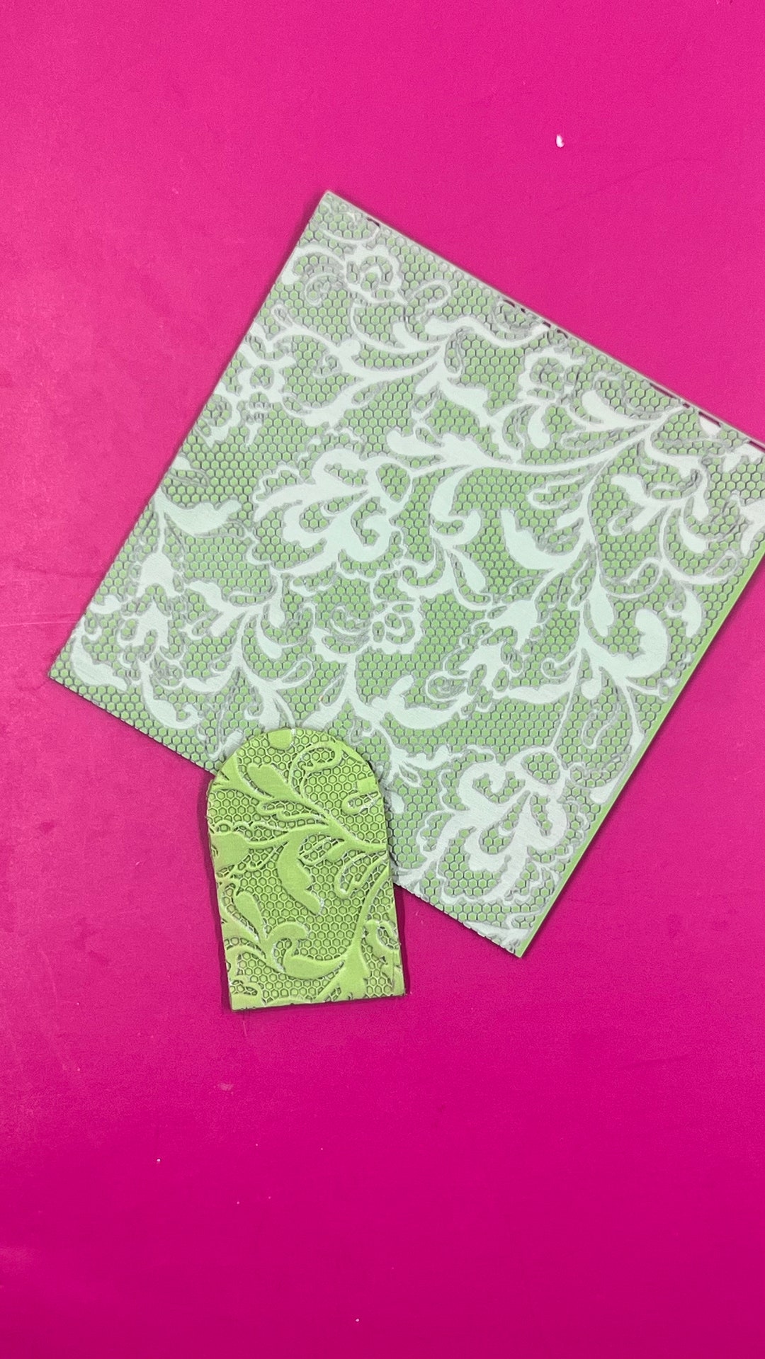 Texture Mat, Polymer Clay Texture Mat, Lace - Etsy