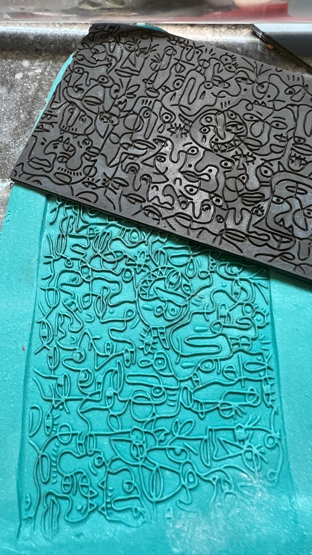 Texture Mat, Polymer Clay Texture Mat - Etsy