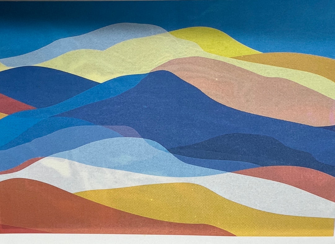 Polymer Clay Water Transfers, Abstract Landscape, Image 108 - Etsy