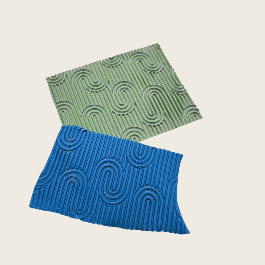 Texture Mat, Polymer Clay Mat, Faux Plaster - Etsy