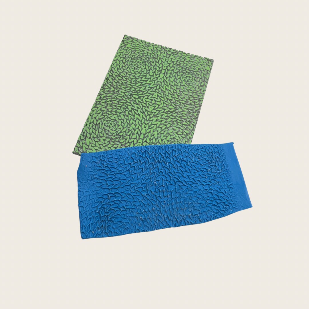 Texture Mat, Polymer Clay Mat, Inverse Knit - Etsy