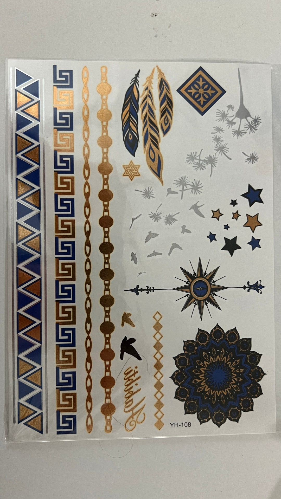 Metallic Transfer Images for Polymer Clay - Etsy