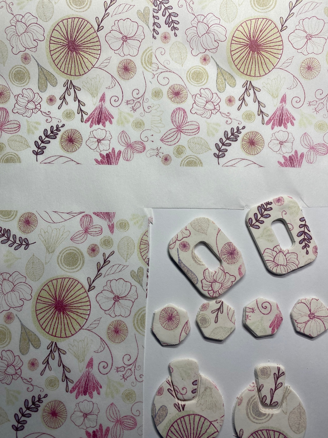 Transfer Paper for Polymer Clay, Water Soluble, Polymer Clay Transfers ...