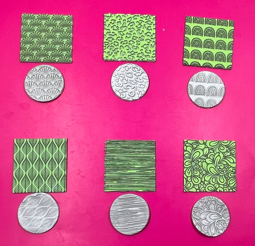 Sampler Pack, Texture Mat, Polymer Clay Texture Mat - Etsy