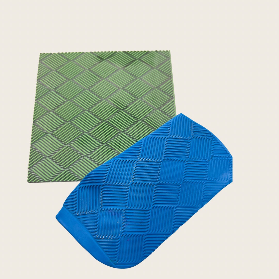 Texture Mat, Polymer Clay Mat, Weaved - Etsy