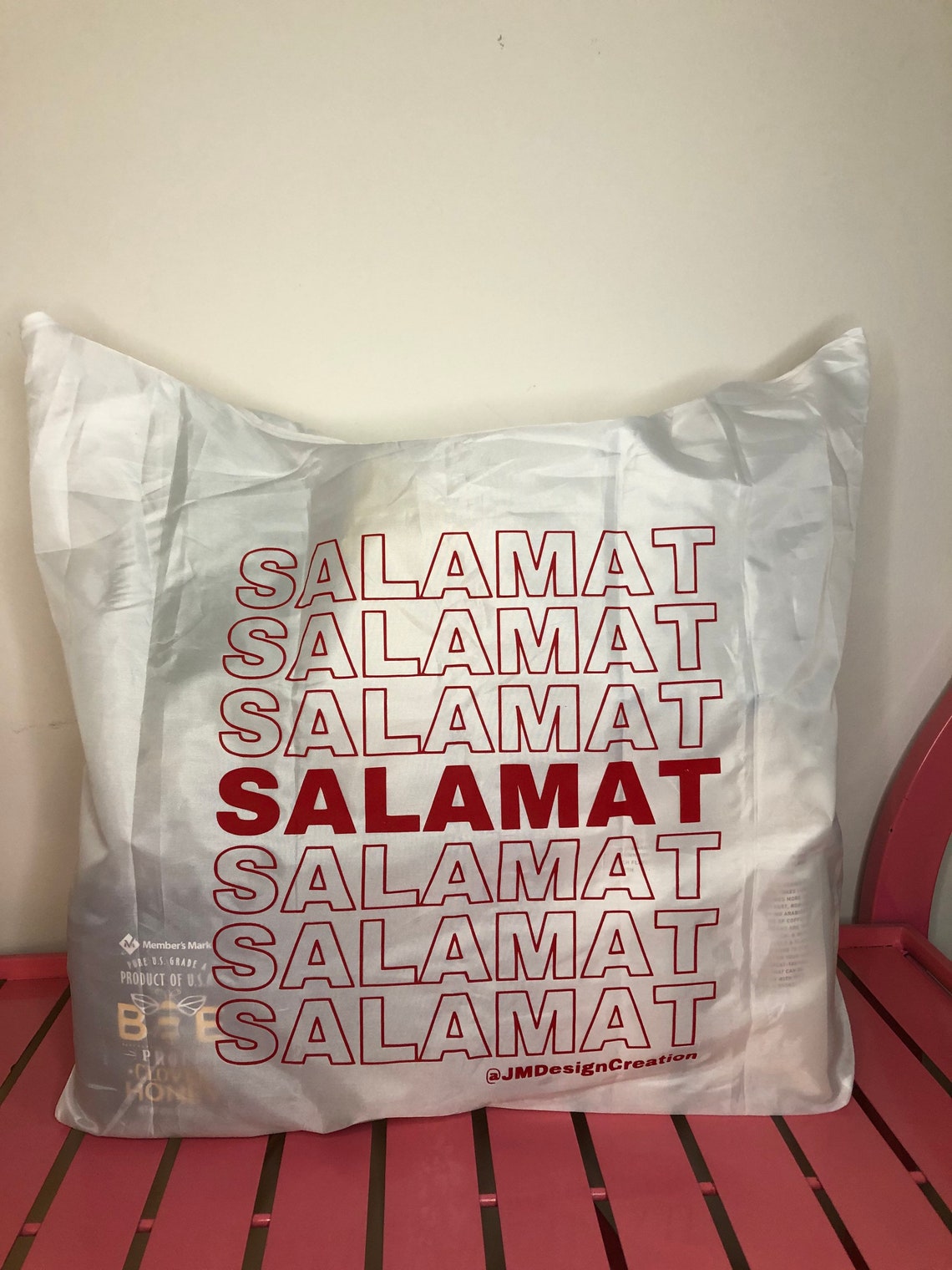 SALAMAT TOTE BAG Filipino Thank You Tote Bag Filipino Merch Reusable ...