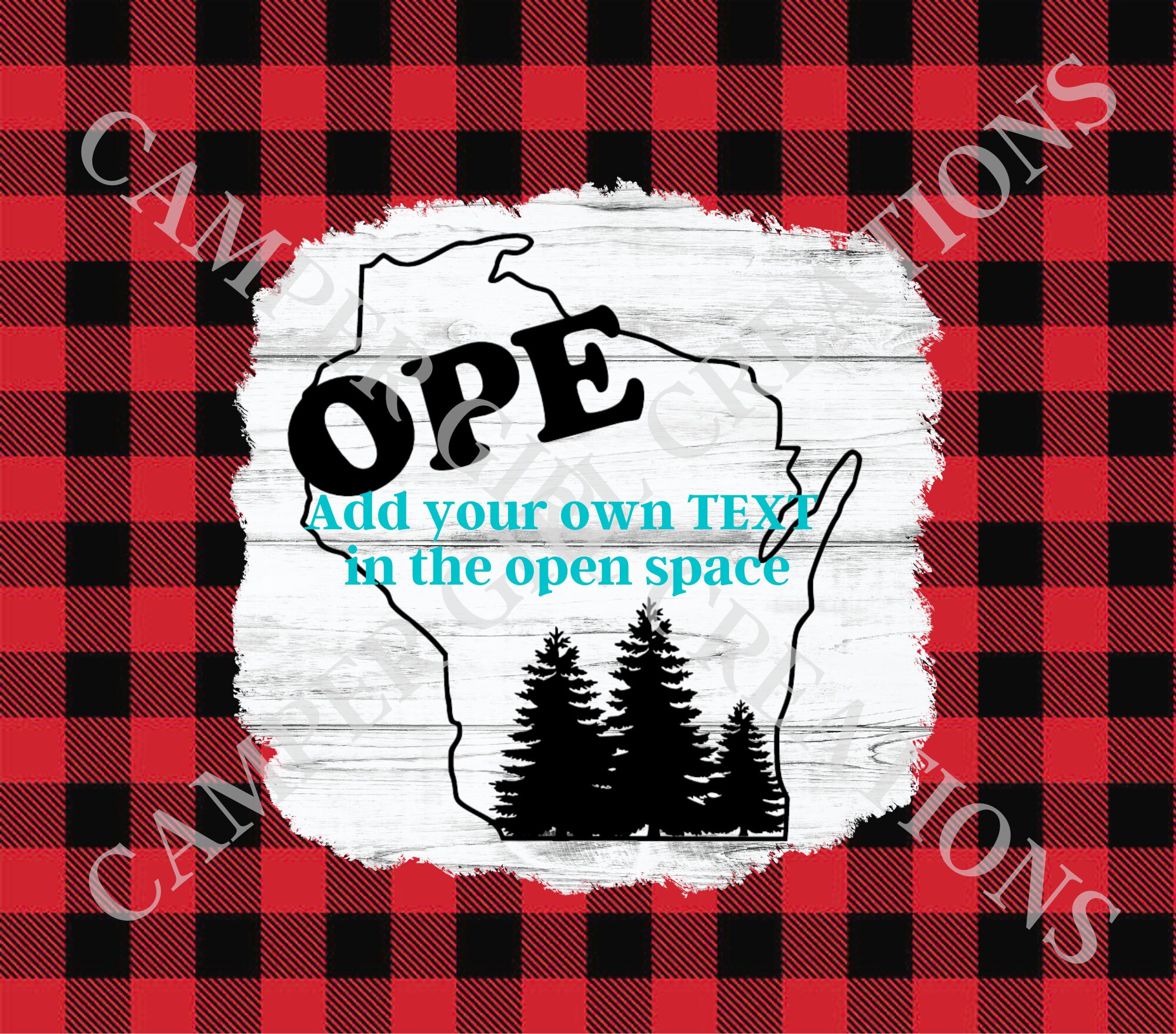OPE, Midwestern Wisconsin Saying, 20 Oz Skinny Tumbler Design ...
