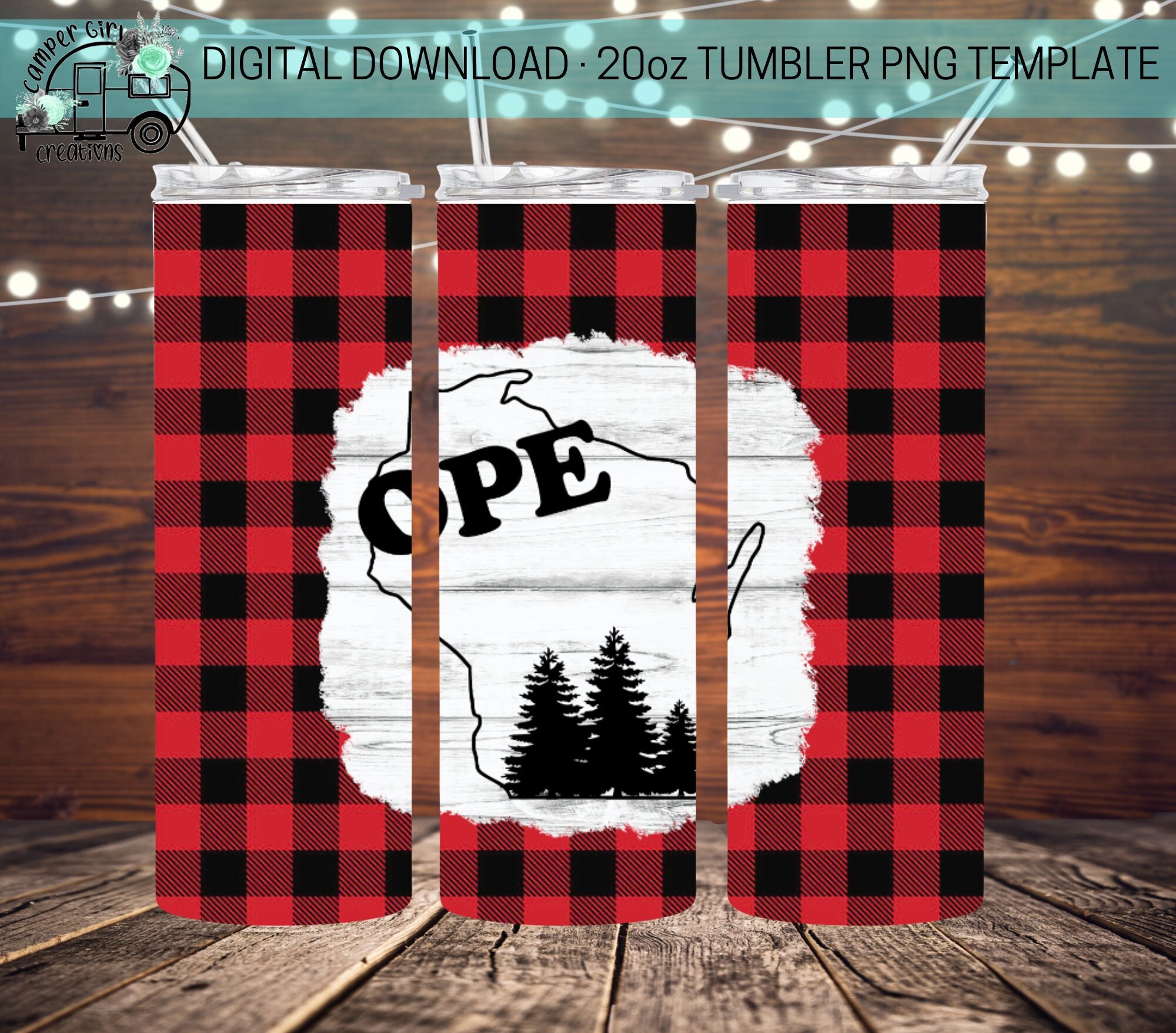 OPE, Midwestern Wisconsin Saying, 20 Oz Skinny Tumbler Design ...