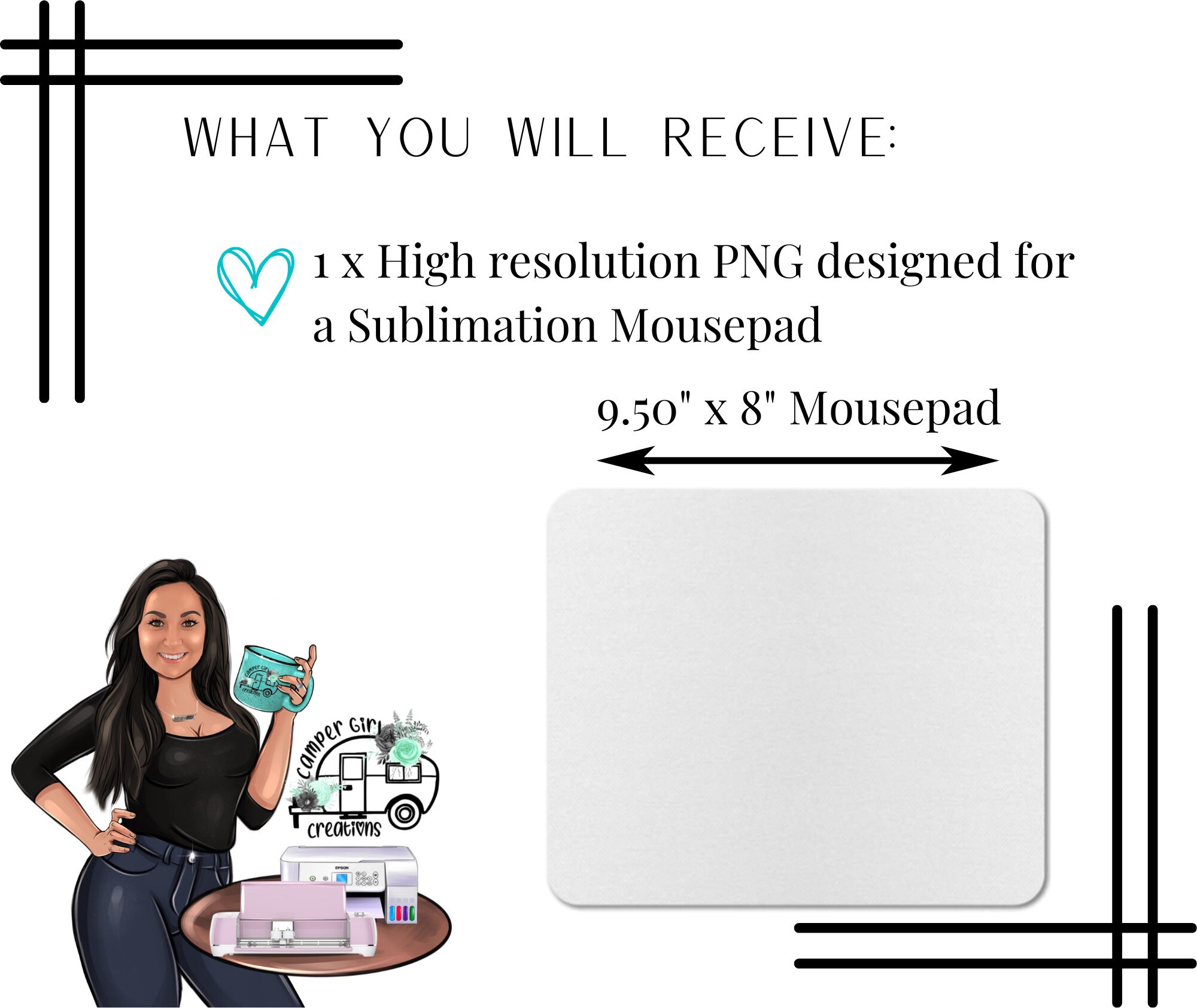 Warning Mouse Pad PNG, Funny Sublimation Design (digital Download) - Etsy