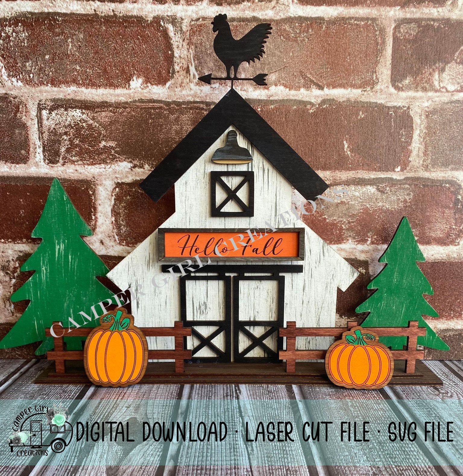 Interchangeable Barn SVG / Barn Decor / Seasons / Laser Cut File - Etsy